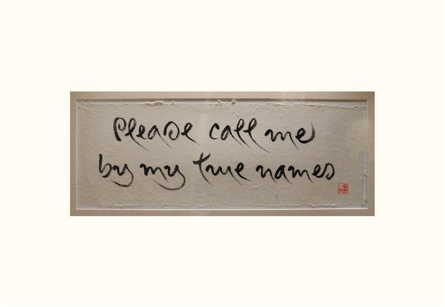 Please call me by my true names - Thich Nhat Hanh - Words of Wonder ...