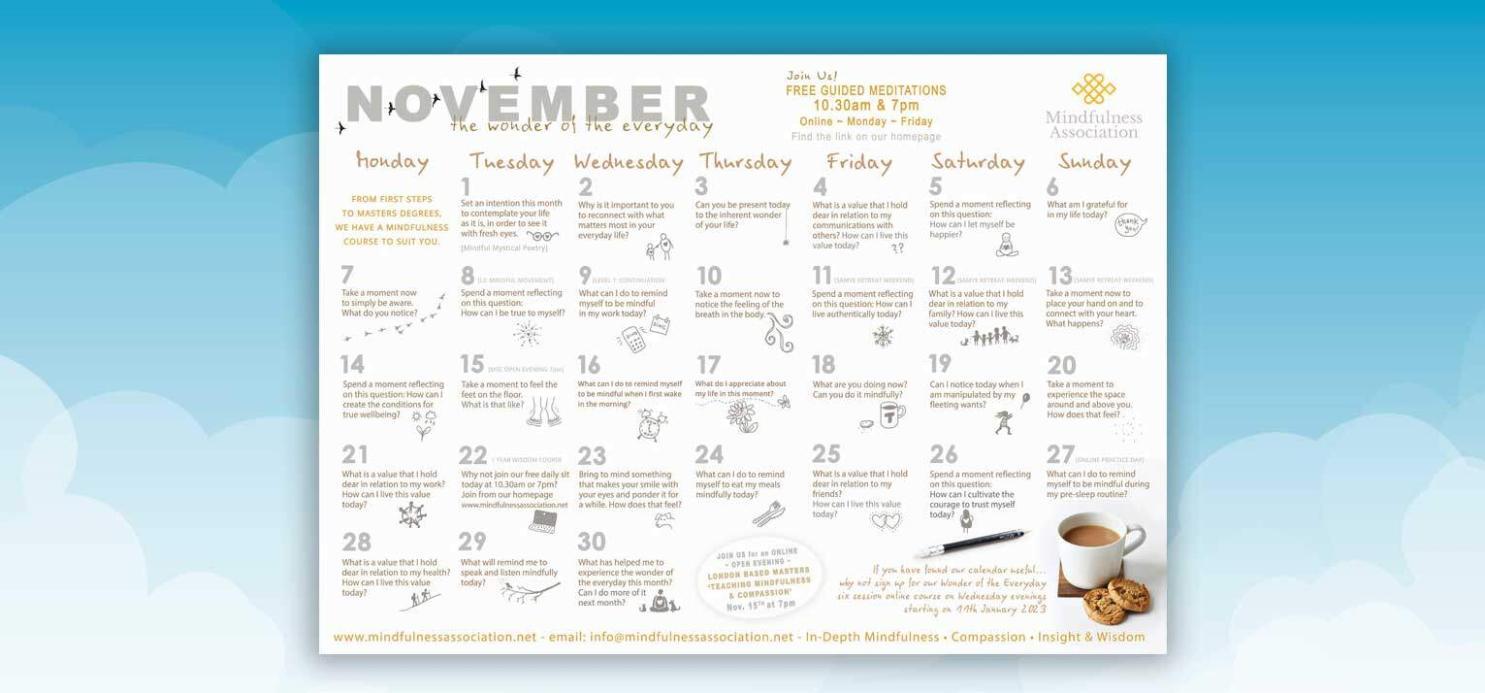 Mindfulness Association - UK & Online Courses | Compassion Based