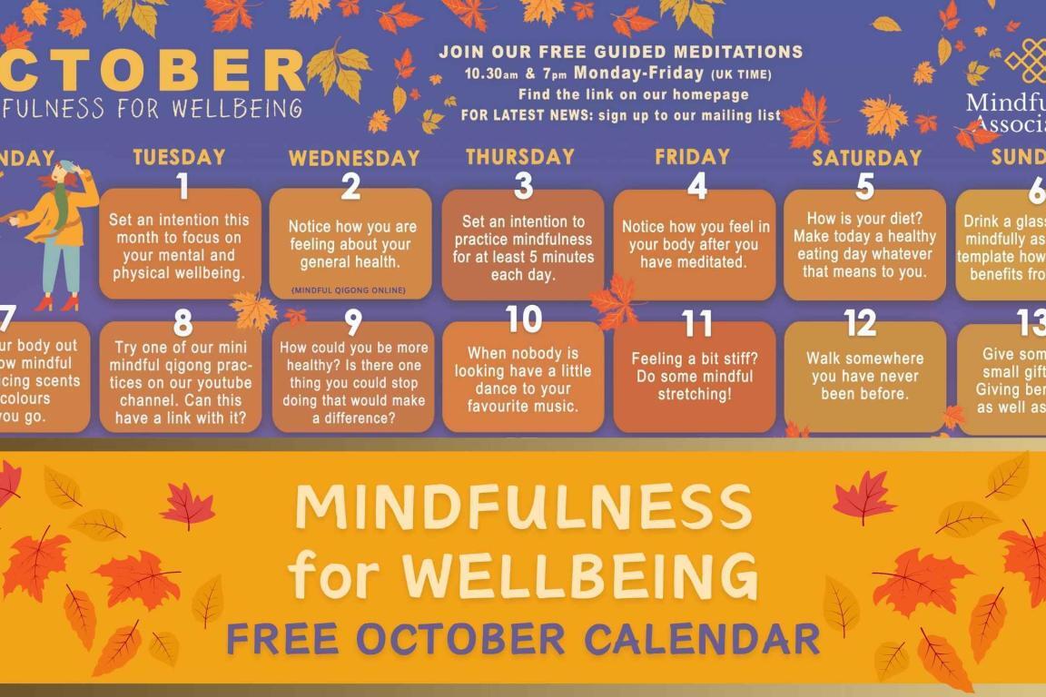 Mindfulness Calendars - Mindfulness Association