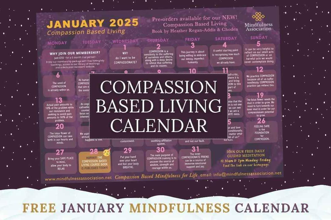 Mindfulness Calendars - Mindfulness Association