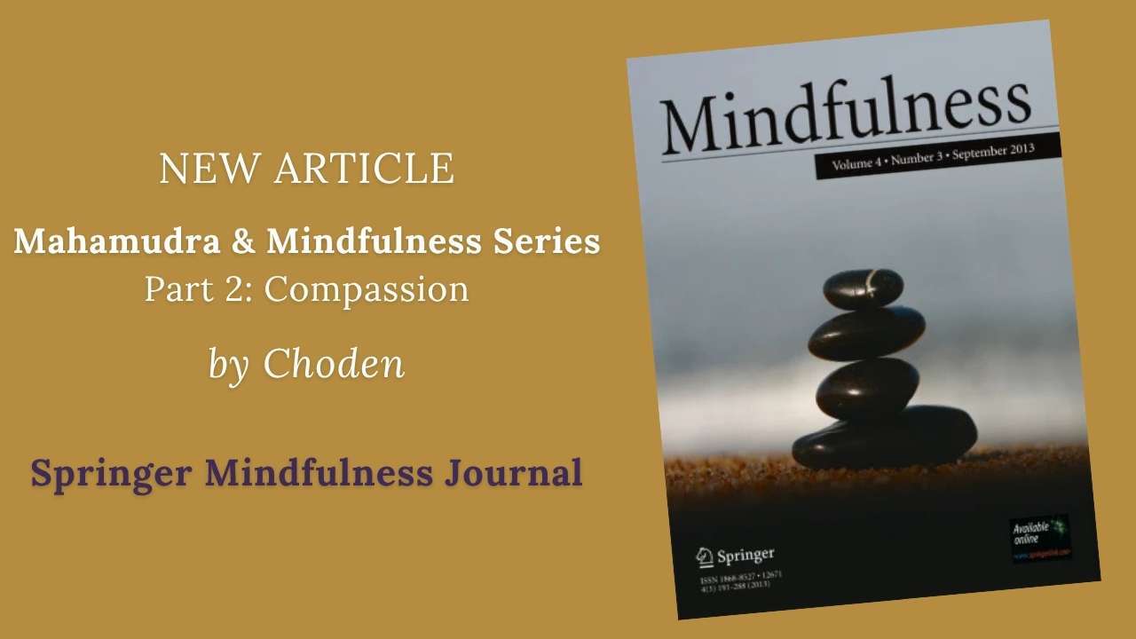 Boundless Compassion: Mahamudra, Compassion and Messy Humanity - Research Blogs - Mindfulness ...